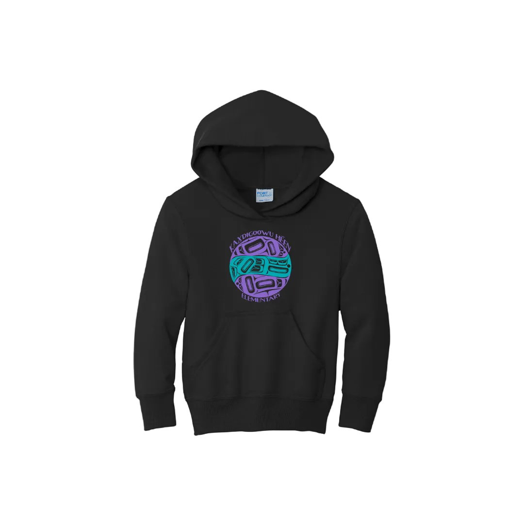 KHE Pullover Hoodie with Full Front Print – Capital Embroidery ...